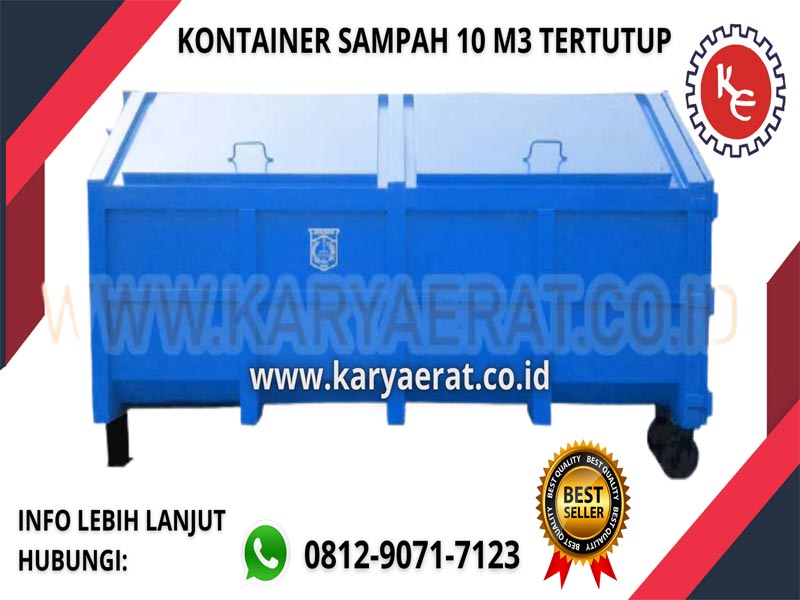 KONTAINER SAMPAH 10 M3 - Karya Erat - Produsen & Supplier Tempat Sampah ...