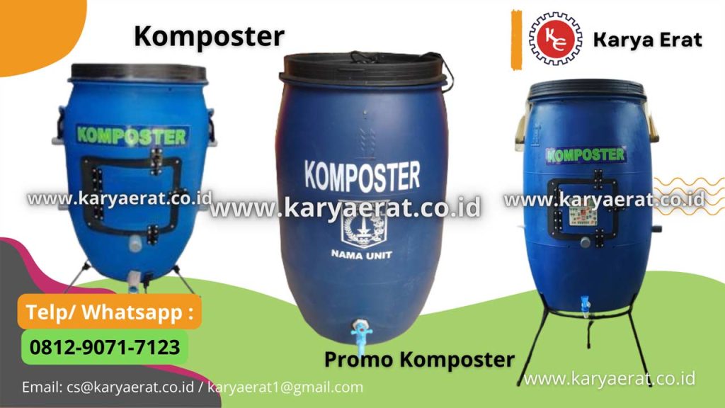 Pengertian Komposter: Perjalanan Komposter Menuju Pupuk Kompos ...